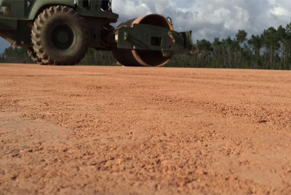 Polymer Road Construction & Stabilization for Military Operations